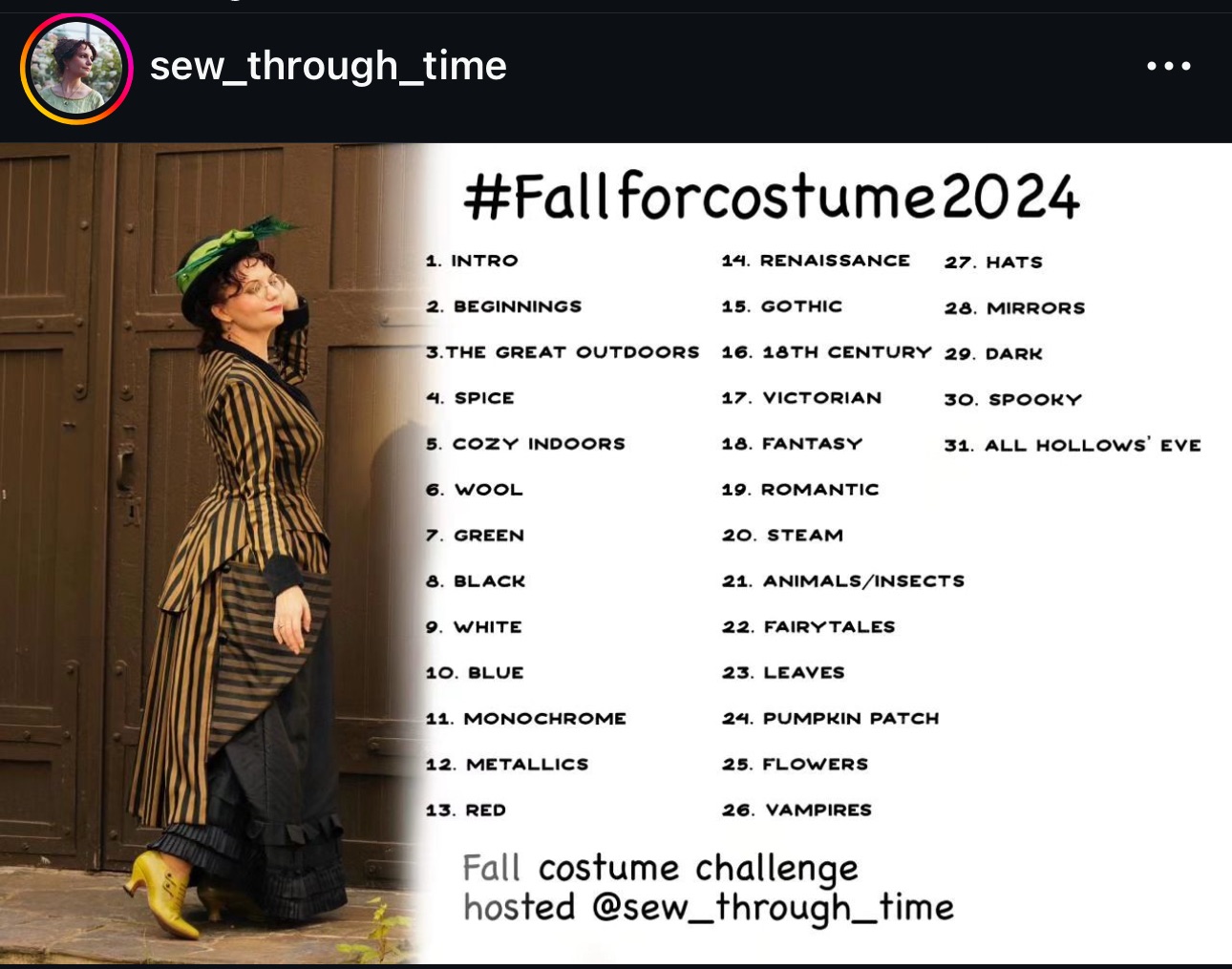Fall for Costume 2024-Day 1